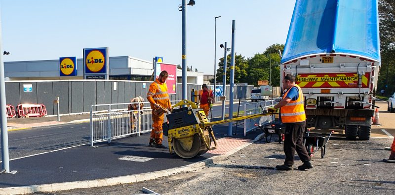 Lidl Civil Engineering Project Scunthorpe - Calder C.A.D.